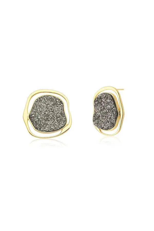 MD1180 - SOLEIL EARRING - ICONIC – Drusy Jewelry
